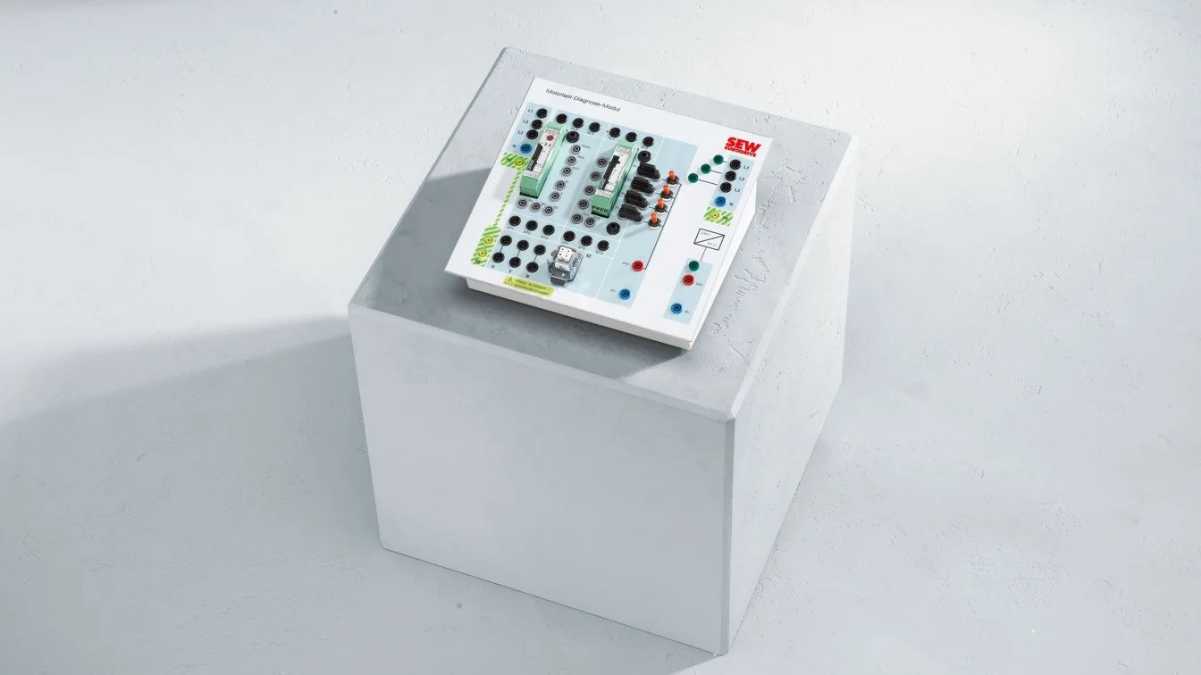 Didactics | motor load diagnostics module | SEW-EURODRIVE