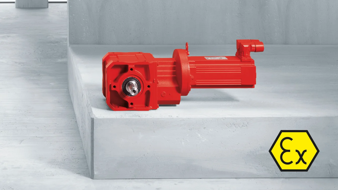 W..CMP.. explosion-proof SPIROPLAN® right-angle servo gearmotors | SEW ...