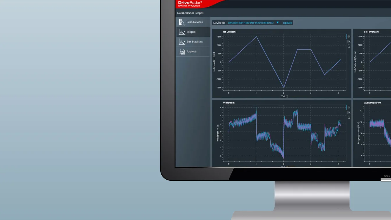 DriveRadar® DataCollector | SEW-EURODRIVE