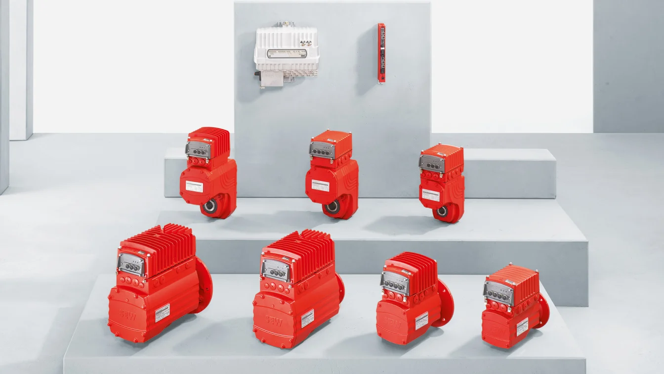 MOVIGEAR® mechatronic drive systems and DRC.. electronic motors | SEW ...